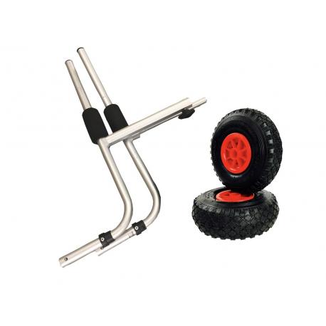 H trolley for Kayaks with scupper supports